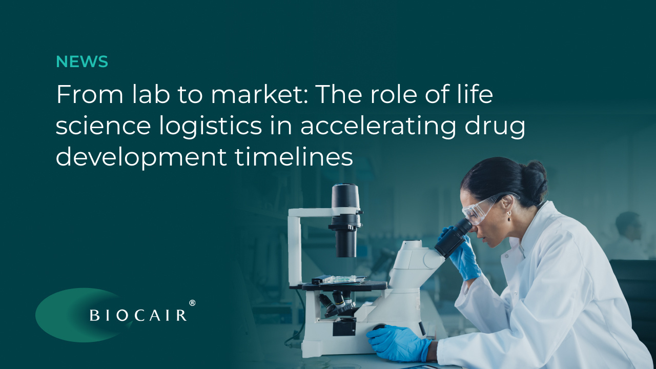 From lab to market: The role of life science logistics in accelerating drug development timelines